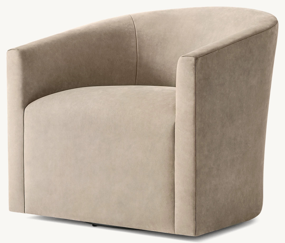 Arrondi Leather Swivel Chair – rhmaker
