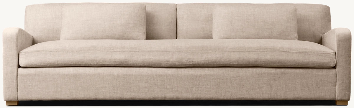 Belgian Slope Arm Bench-Seat Sofa – rhmaker