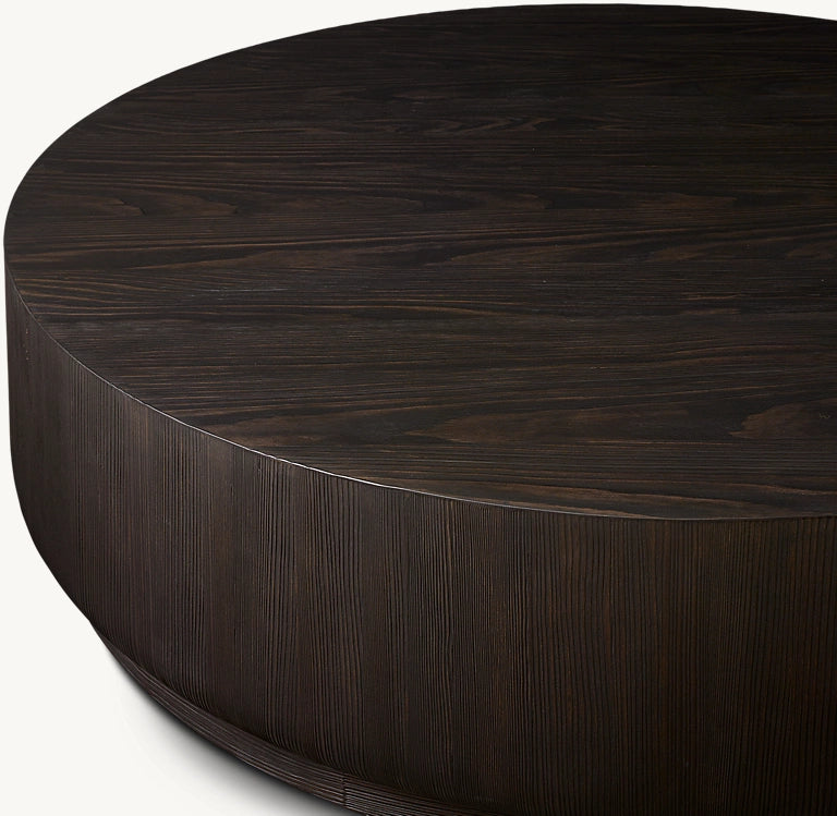 Ciro Plinth Round Coffee Table – rhmaker
