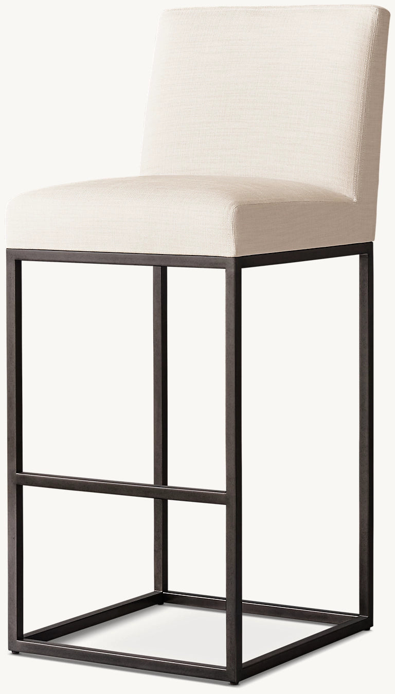 Emery Armless Fabric Bar & Counter Stool – rhmaker