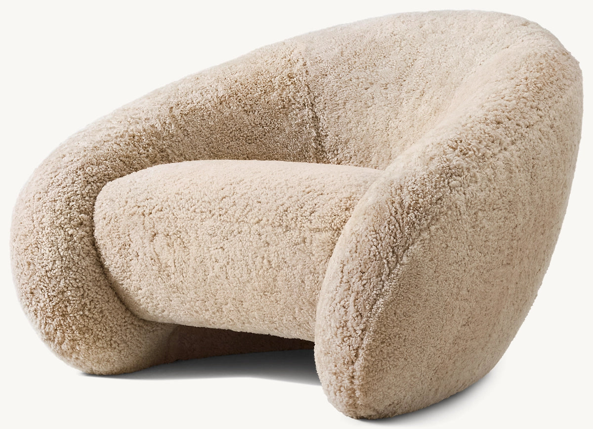 Reyna Shearling Chair – rhmaker