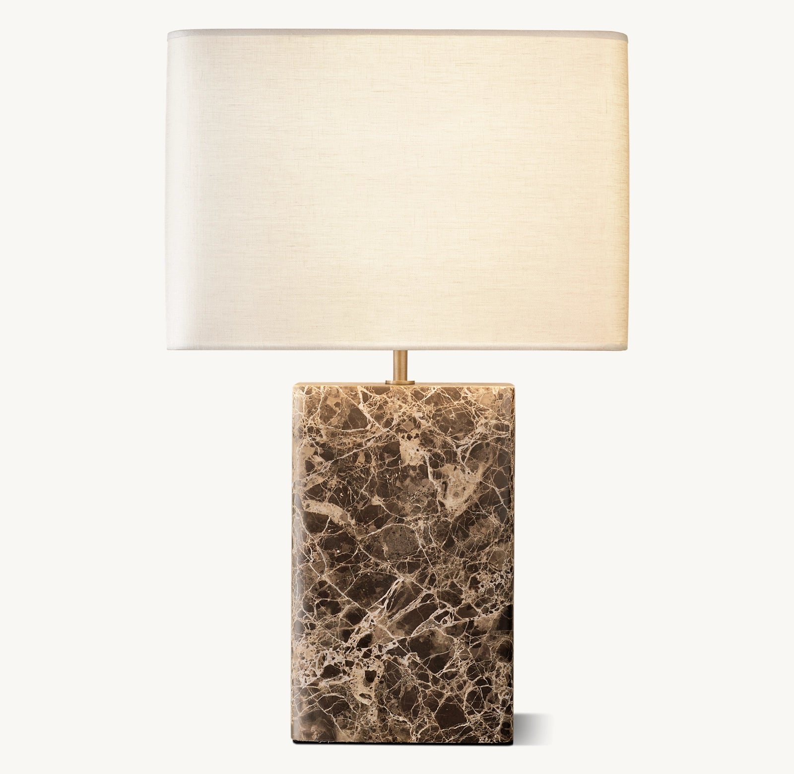Tallado Emperador Rectangular Table Lamp – rhmaker